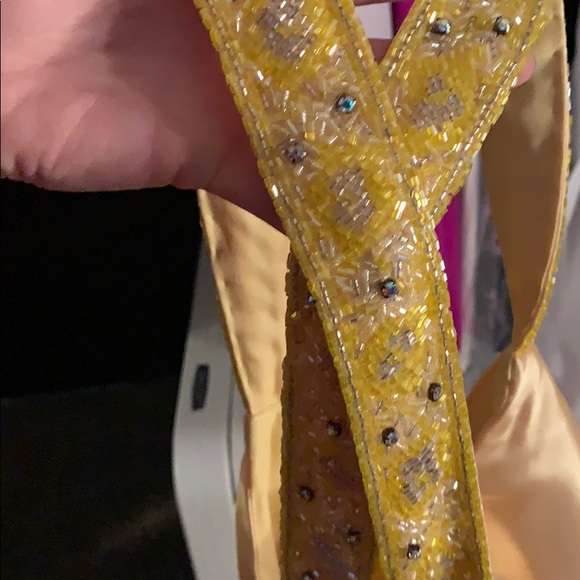 Henri’s Cloud Nine | Dresses | Henris Cloud Nine Backless Yellow ...